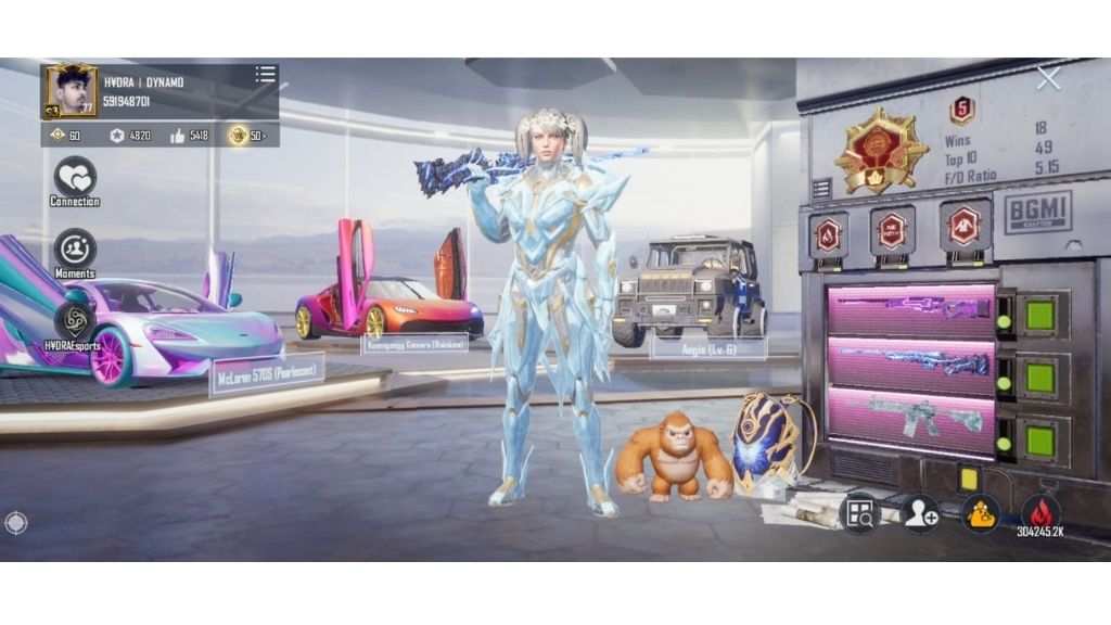 Dynamo BGMI ID, stats, monthly earning, girlfriend and more