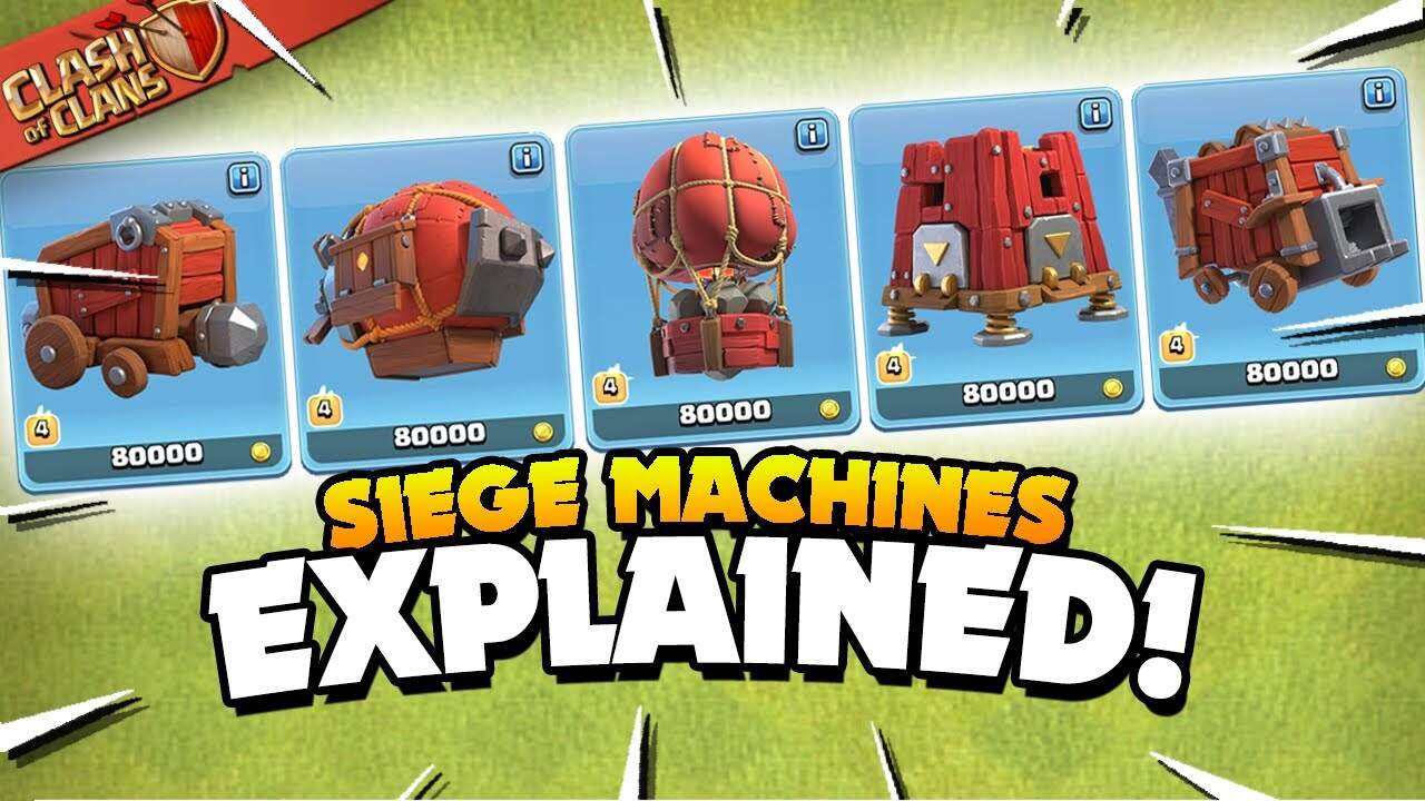 All Best Siege Machines Explained In Clash Of Clans Sportslumo All Best Siege Machines Explained In Clash Of Clans Sportslumo
